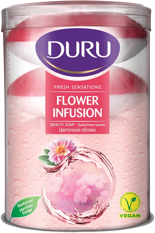 Duru Fresh Sensation Flower Bar Soap 100Grx4 in Soaps for only $4.99 at ...