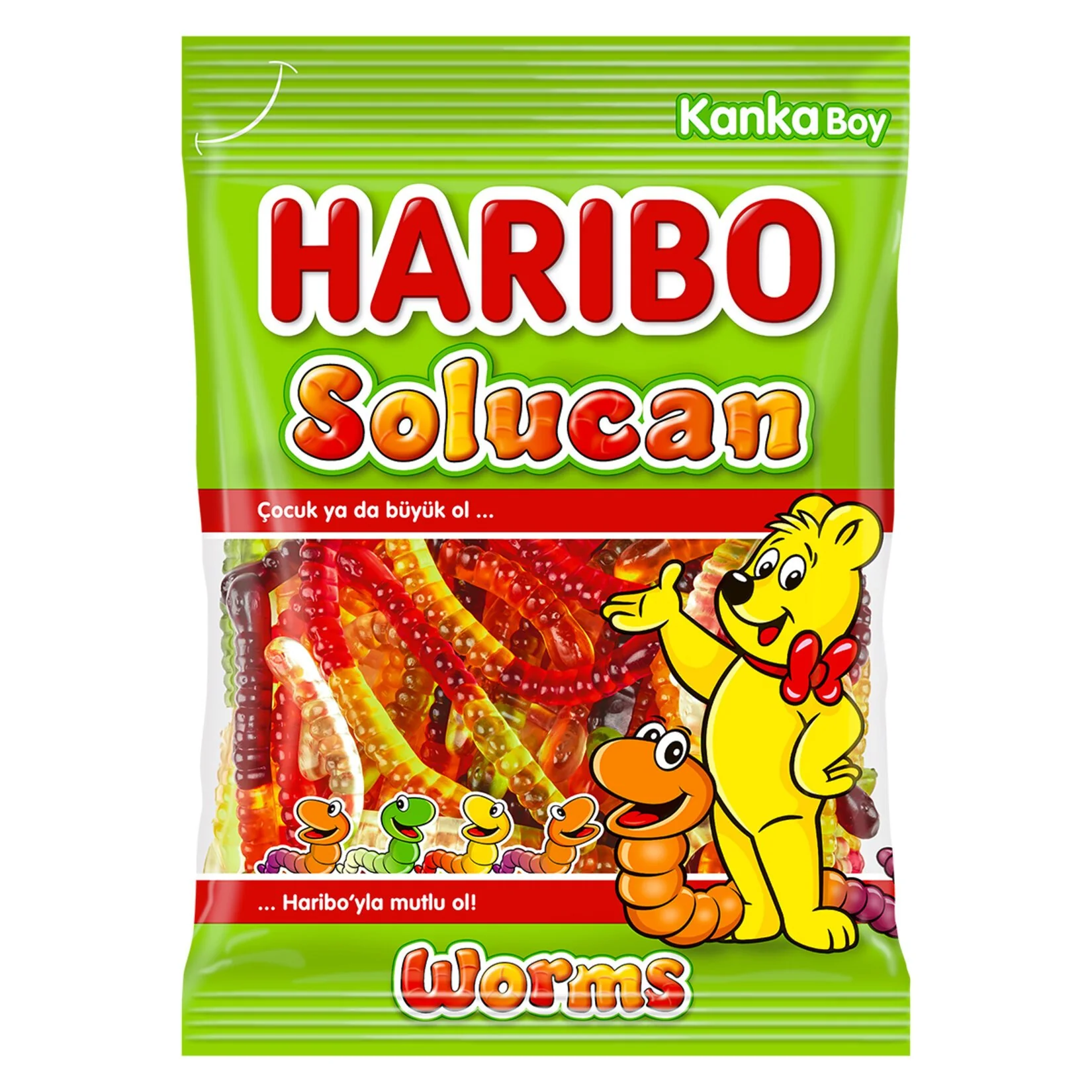 Haribo Halal Jelly Candy Solucan 80Gr in Cookies & Crackers for only $1 ...
