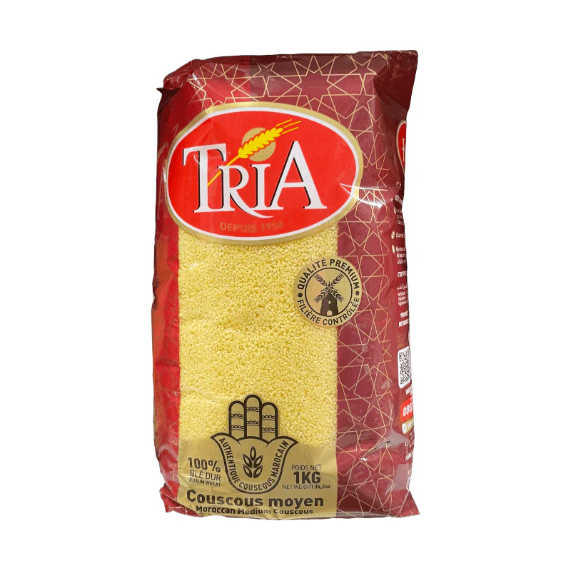 Tria Moroccan Medium Couscous 1Kg in Pasta for only $5.49 at TurkishGrocery.com