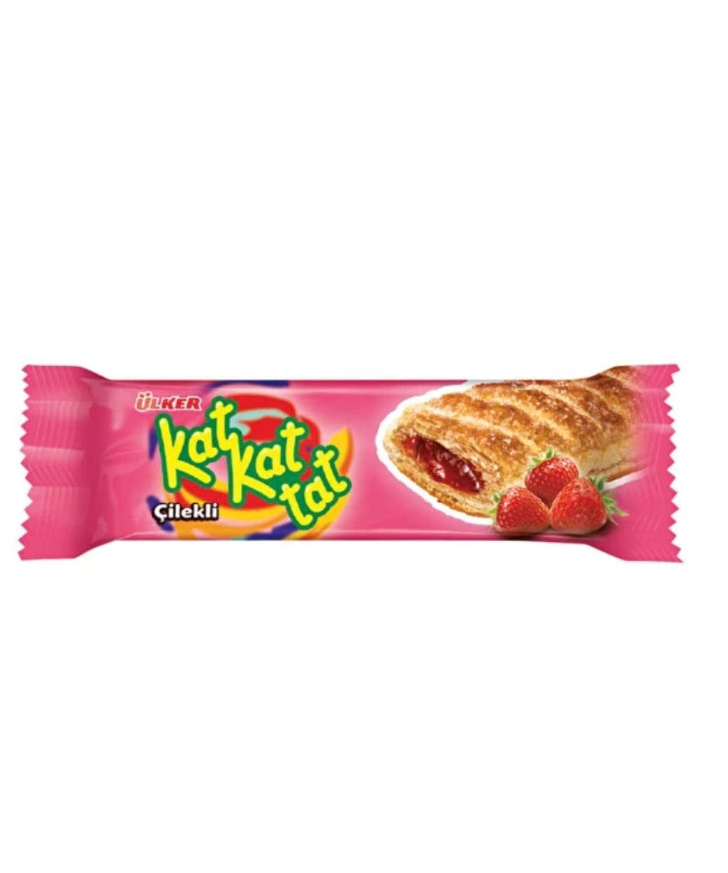 Ulker Kat Kat Tat Strawberry Filling Biscuit 28Gr in Cookies & Crackers ...